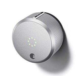 August Smart Lock, 2nd Generation, HomeKit enabled (Silver)