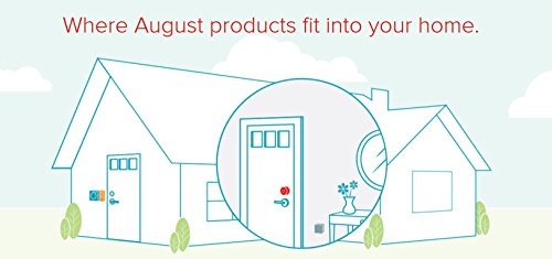 August Smart Lock, 2nd Generation, HomeKit enabled (Silver)