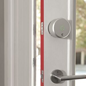 August Smart Lock, 2nd Generation, HomeKit enabled (Silver)