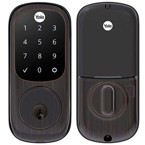 Yale Assure Lock Touchscreen, Wi-Fi Smart Lock - Works with the Yale Access App, Amazon Alexa, Google Assistant, HomeKit, Phillips Hue and Samsung SmartThings, Oil Rubbed Bronze