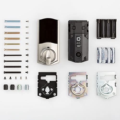 Kwikset Convert Zigbee 3.0 Electronic Smart Lock Conversion Kit in Satin Nickel