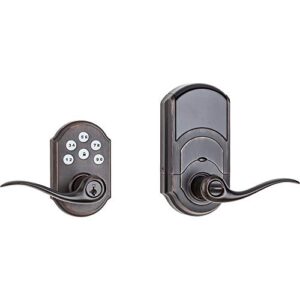 kwikset 99120-038 smartcode 912 z-wave plus leverset, venetian bronze