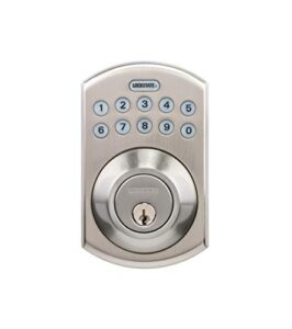 residential wifi deadbolt in satin nickel