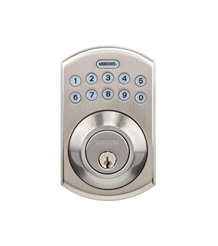 Residential WiFi Deadbolt in Satin Nickel