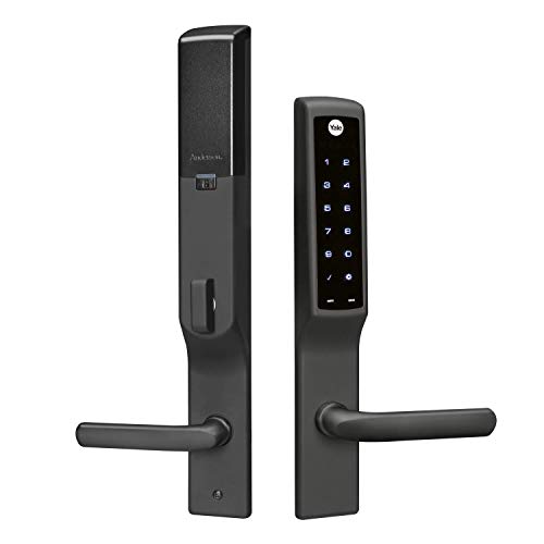 Yale Security Assure Lock for Andersen Patio Doors, Wi-Fi and Bluetooth, Black (YRM276-CB1-BLK)