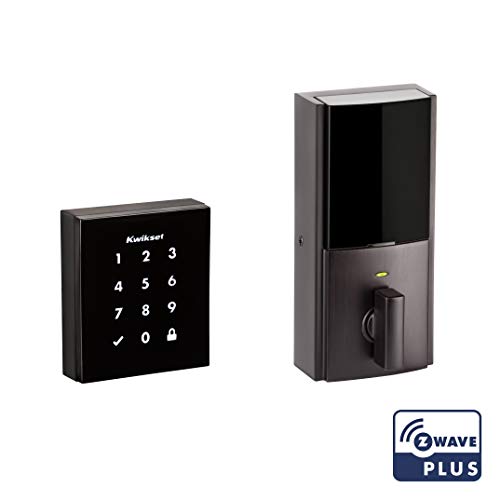 Kwikset 99540-002 Obsidian Keyless Entry Z-Wave Plus Electronic Touchscreen Deadbolt, Venetian Bronze