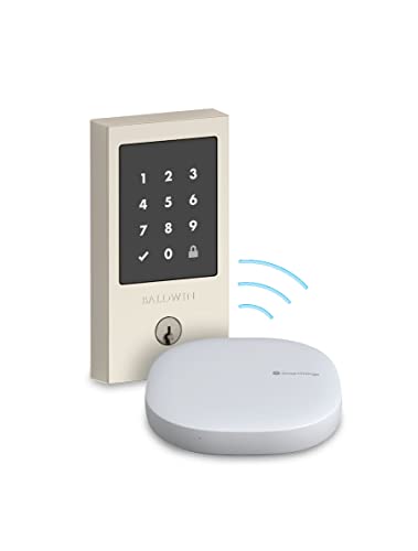 Baldwin 8225190ZW Baldwin 8225.ZW Touchscreen Minneapolis Z-Wave Deadbolt