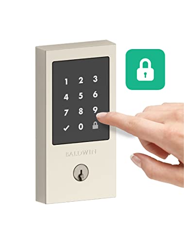 Baldwin 8225190ZW Baldwin 8225.ZW Touchscreen Minneapolis Z-Wave Deadbolt