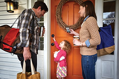 Kwikset - Kevo 99250-203 Kevo 2nd Gen Bluetooth Touch-to-Open Deadbolt Smart Lock featuring SmartKey Security, Venetian Bronze