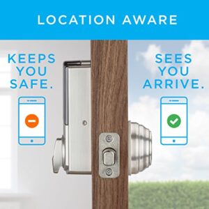 Kwikset - Kevo 99250-203 Kevo 2nd Gen Bluetooth Touch-to-Open Deadbolt Smart Lock featuring SmartKey Security, Venetian Bronze