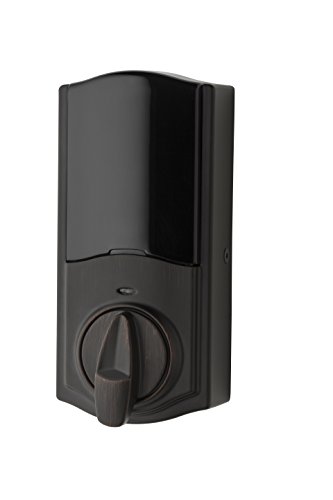 Kwikset - Kevo 99250-203 Kevo 2nd Gen Bluetooth Touch-to-Open Deadbolt Smart Lock featuring SmartKey Security, Venetian Bronze