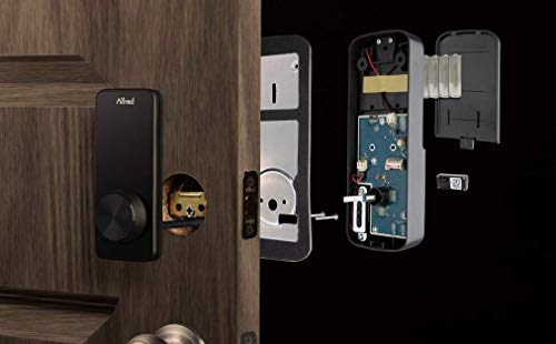 Alfred Touchscreen Keypad Pin + Bluetooth + Key Entry (DB1-A-BL) Smart Door Lock