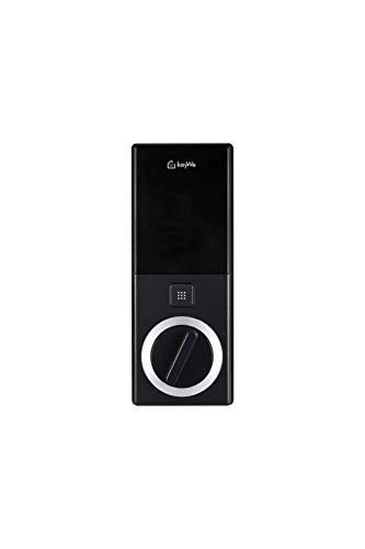 KeyWe Smart Lock,Bluetooth and Z-Wave Plus Enabled,Compatible with Alexa,Works with Smartthings,Gray,Ansi Grade 2 Deadbolt Included