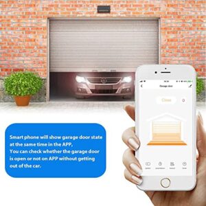 EVERSECU Tuya Smart WiFi Switch Garage Door Opener Controller Work with Alexa Echo Google Home SmartLife/Tuya APP Control No Hub Required