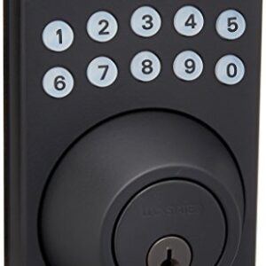 LockState RemoteLock 5i WiFi Electronic Deadbolt Door Lock - Rubbed Bronze - Boulder (LS-DB5i-RB-B)