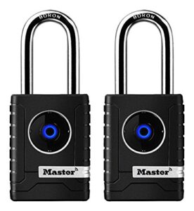 master lock padlock, bluetooth lock, 2-7/32 in. wide, 4401d (pack of 2)