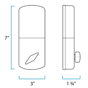 MiLocks XF-02AQ Digital Deadbolt Door Lock with Keyless Entry via Remote Control and Keypad Code for Exterior Doors