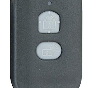 MiLocks XF-02AQ Digital Deadbolt Door Lock with Keyless Entry via Remote Control and Keypad Code for Exterior Doors