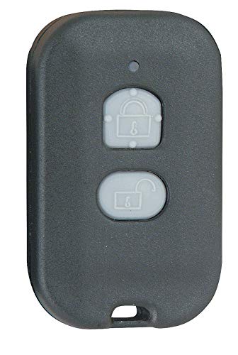 MiLocks XF-02AQ Digital Deadbolt Door Lock with Keyless Entry via Remote Control and Keypad Code for Exterior Doors