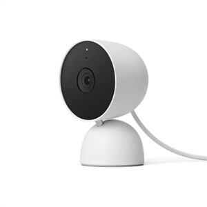 google nest security cam (wired) – 2nd generation – snow