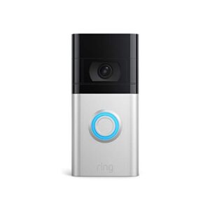 ring video doorbell 4 – improved 4-second color video previews plus easy installation, and enhanced wifi – 2021 release