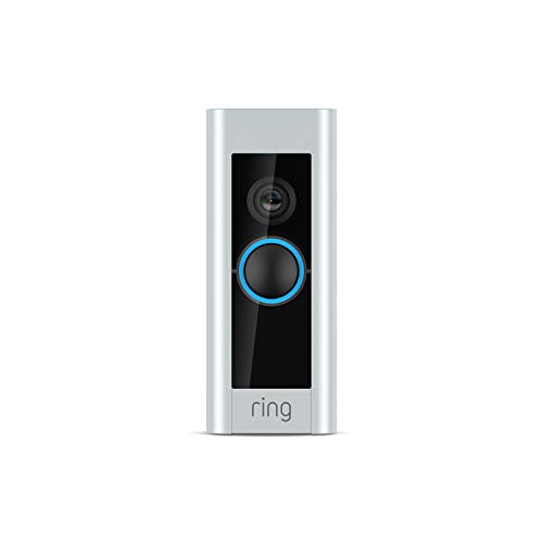 Ring Video Doorbell Pro – Upgraded, with added security features and a sleek design (existing doorbell wiring required)