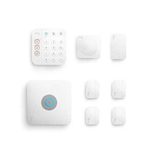 ring alarm pro, 8-piece – built-in eero wi-fi 6 router and optional 24/7 monitoring