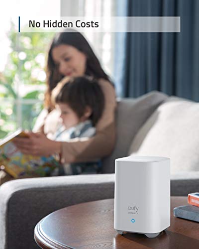 eufy security, Video Doorbell (Battery-Powered) Kit, 2K Resolution, 180-Day Battery Life, Encrypted Local Storage, No Monthly Fees, HomeBase with High-Power Wi-Fi and Built-in Storage