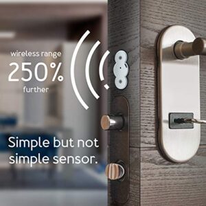 Zwave Door Sensor Aeotec Recessed Door Sensor 7, Z-Wave Plus Enabled Smart Door Sensor Battery Powered, SmartStart S2, Zwave Hub Required SmartThings Fibaro Home Centre 3 Hubitat