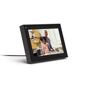 facebook portal mini – smart video calling 8” touch screen display with alexa – black