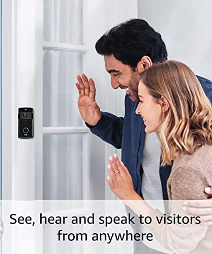 Doorbell Camera Wireless WiFi Video Doorbell Two-Way Audio Human PIR Motion Detection HD Security Camera Real-Time Video for iOS & Android Phone