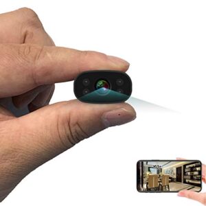 pnzeo w3 mini hidden camera portable wireless wifi remote view ip camera super small home security cameras p2p indoor outdoor video record smart spy camera