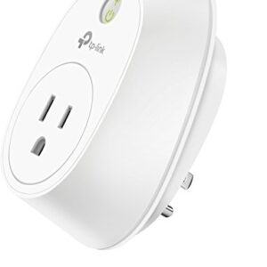 Kasa Smart WiFi Plug w/Energy Monitoring by TP-Link - Reliable WiFi Connection, No Hub Required, Works with Alexa Echo & Google Assistant (HS110),White