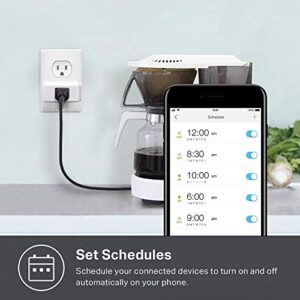 Kasa Smart Plug Mini, Smart Home Wi-Fi Outlet Works with Alexa & Google Home, Wi-Fi Simple Setup, No Hub Required – A Certified for Humans Device (HS105)