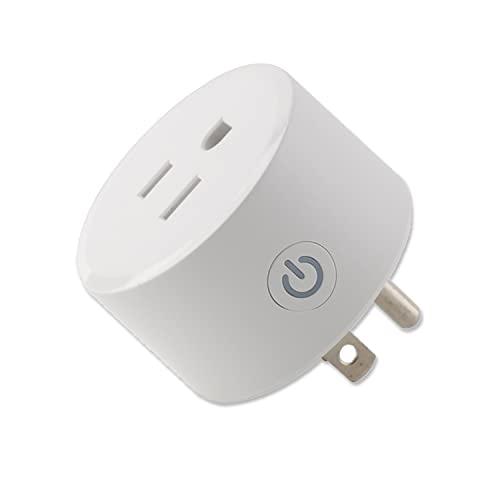 Sparkleiot Zigbee Smart Plug Outlet forPhilipsHue Mini Remote Voice Control with Alexa, Compatible with Google Home SmartThings Hub Required