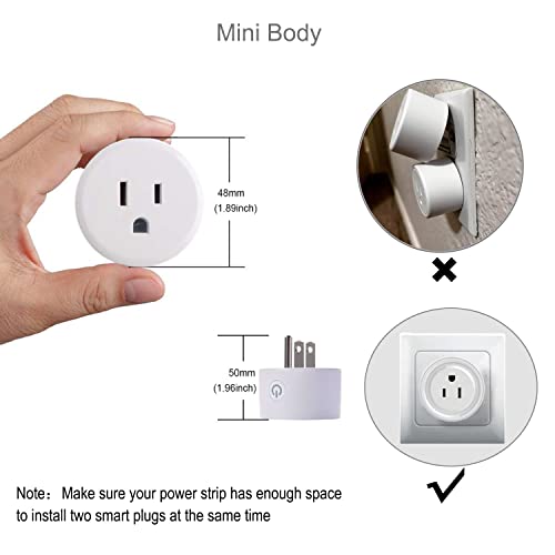 Sparkleiot Zigbee Smart Plug Outlet forPhilipsHue Mini Remote Voice Control with Alexa, Compatible with Google Home SmartThings Hub Required