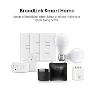 Broadlink Smart Plug, Wi-Fi Timer Adapter with Dimmable Night Light, 15 amp Outlet, Works with Alexa, Google Assistant, IFTTT, No Hub Required (SP4L-US)