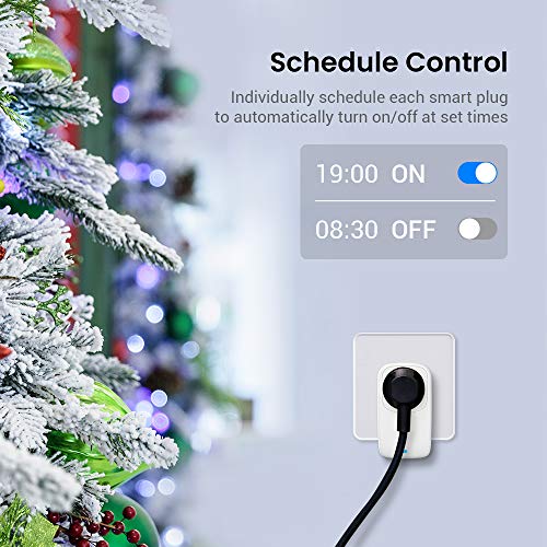 Broadlink Smart Plug, Wi-Fi Timer Adapter with Dimmable Night Light, 15 amp Outlet, Works with Alexa, Google Assistant, IFTTT, No Hub Required (SP4L-US)