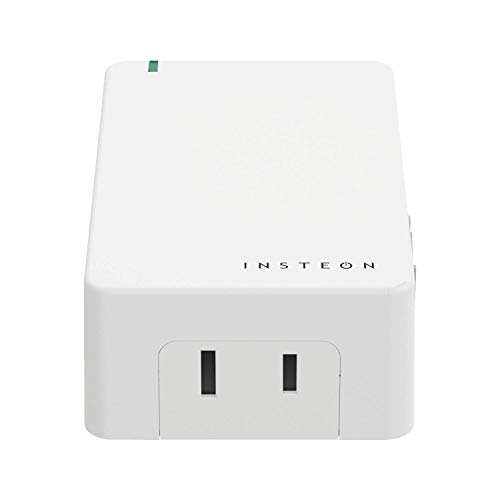 Insteon Smart Lamp Dimmer Plug-in Module, 2-Pin, 2457D2 Hub Required for Voice Control with Alexa & Google Assistant