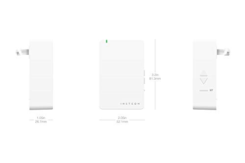 Insteon Smart Lamp Dimmer Plug-in Module, 2-Pin, 2457D2 Hub Required for Voice Control with Alexa & Google Assistant