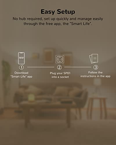 Smart Plug, PORIK WiFi Outlet Smart Home Plugs that Work with Alexa, Google Assistant & SmartThings, Smart Socket with Remote and Voice Control, Timer & Schedule, No Hub Required, 4 pack