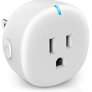 Smart plug Amysen : Smart Wifi Outlet, Compatible with Alexa and Google Home, ETL Certified, Only Supports 2.4GHz Network, No Hub Required, Control Your Devices from Anywhere