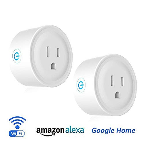 Deco Gear WiFi Smart Plug (Compatible with Amazon Alexa & Google Home), Control Appliances and Electronics from Anywhere (2)