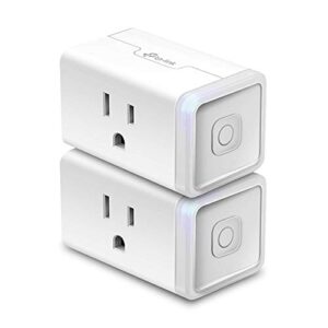 kasa smart wifi plug mini by tp-link – smart plug, no hub required, works with alexa and google (hs105 kit)