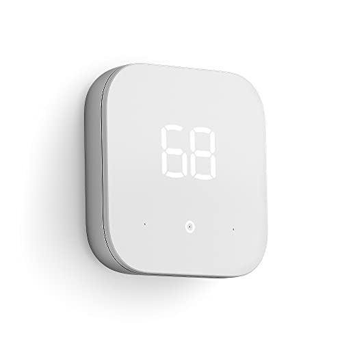 Amazon Smart Thermostat – ENERGY STAR certified, DIY install, Works with Alexa – C-wire required