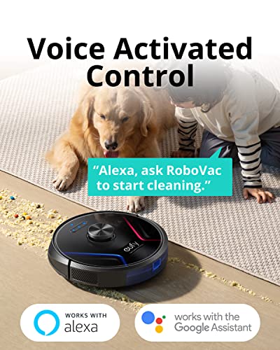 eufy by Anker, RoboVac X8, Robot Vacuum with iPath Laser Navigation, Twin-Turbine Technology generates 2000Pa x2 Suction, AI. Map 2.0 Technology, Wi-Fi, Perfect for Pet Owner