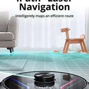 eufy by Anker, RoboVac X8, Robot Vacuum with iPath Laser Navigation, Twin-Turbine Technology generates 2000Pa x2 Suction, AI. Map 2.0 Technology, Wi-Fi, Perfect for Pet Owner