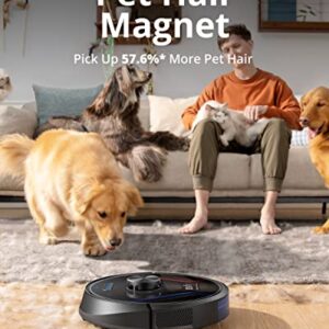 eufy by Anker, RoboVac X8, Robot Vacuum with iPath Laser Navigation, Twin-Turbine Technology generates 2000Pa x2 Suction, AI. Map 2.0 Technology, Wi-Fi, Perfect for Pet Owner