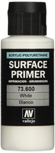 vallejo white primer acrylic polyurethane, 60ml