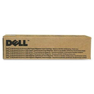 dell 8wnv5 331-0717 2150 2155 laser toner cartridge (magenta) in retail packaging